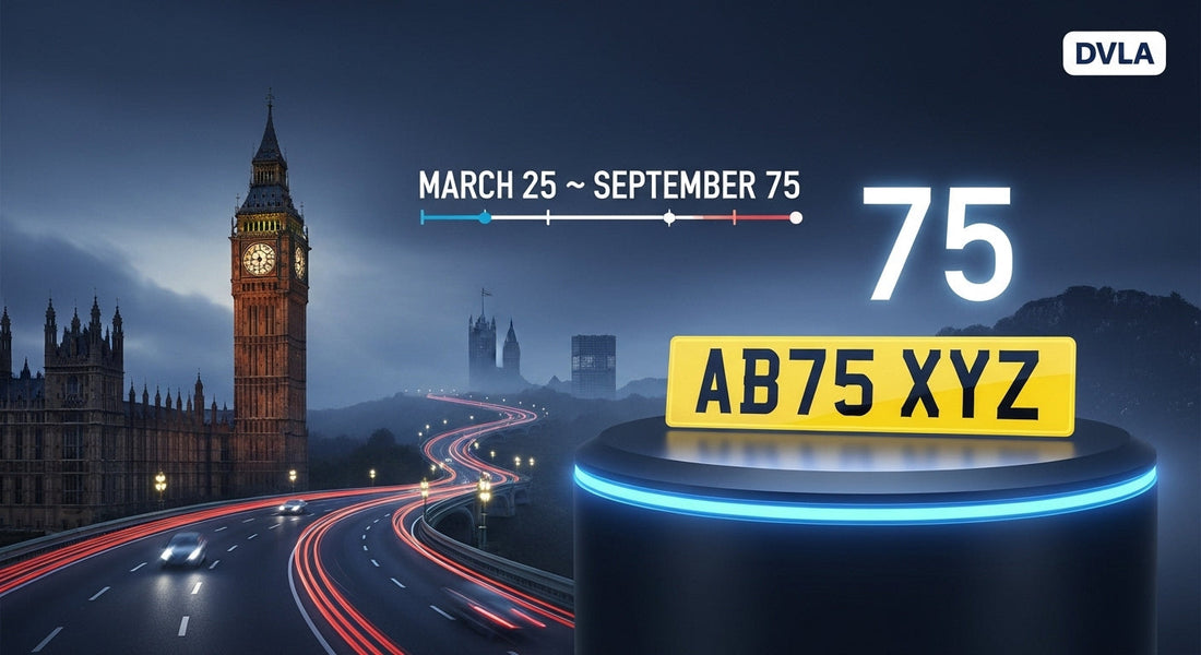 DVLA '75' Plate 2025 Rules: How to Avoid £1,000 Fines and MOT Failure ...